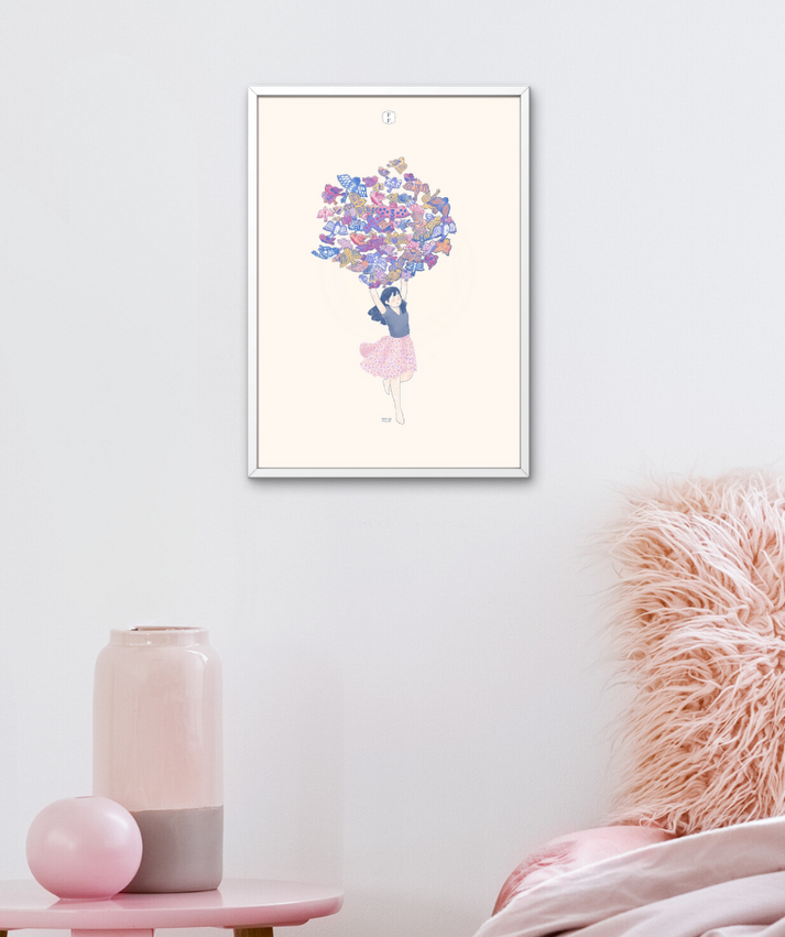 Affiche - Envol Nuée – Fabuleuses au Foyer
